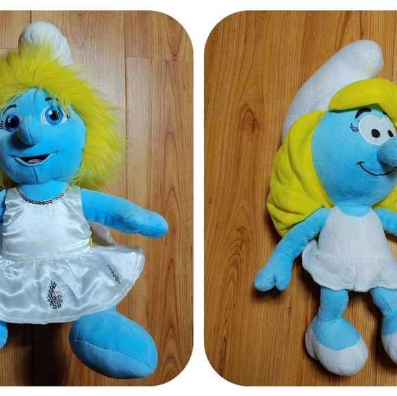 The Smurfs | Toys | Stuffed Animals The Smurfs Build A Bear Smurfette ...